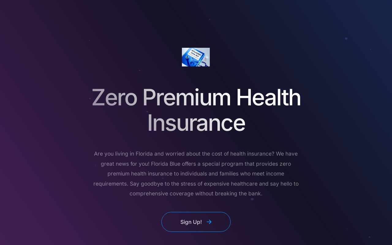 Zero Premium Health Insurance